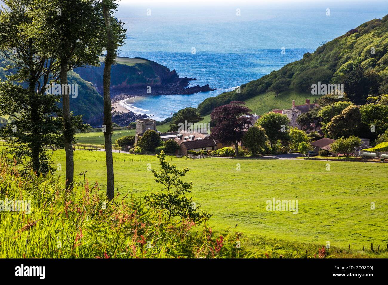 Devon cliffs holiday park hi-res stock photography and images - Alamy