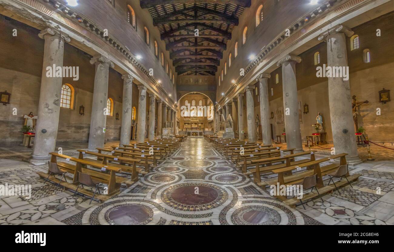 Saint displays cross hi-res stock photography and images - Alamy