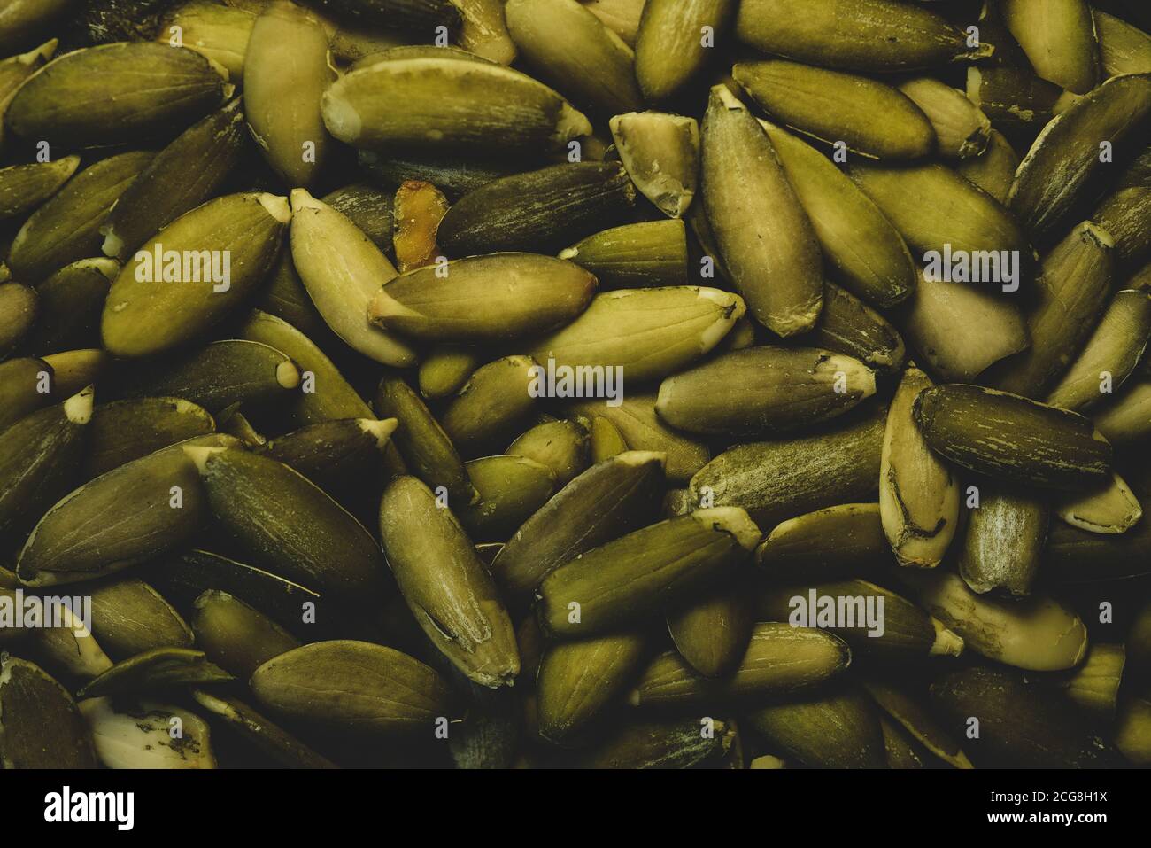 Close up of Many Organic Pumpkin Seeds Stock Photo - Alamy