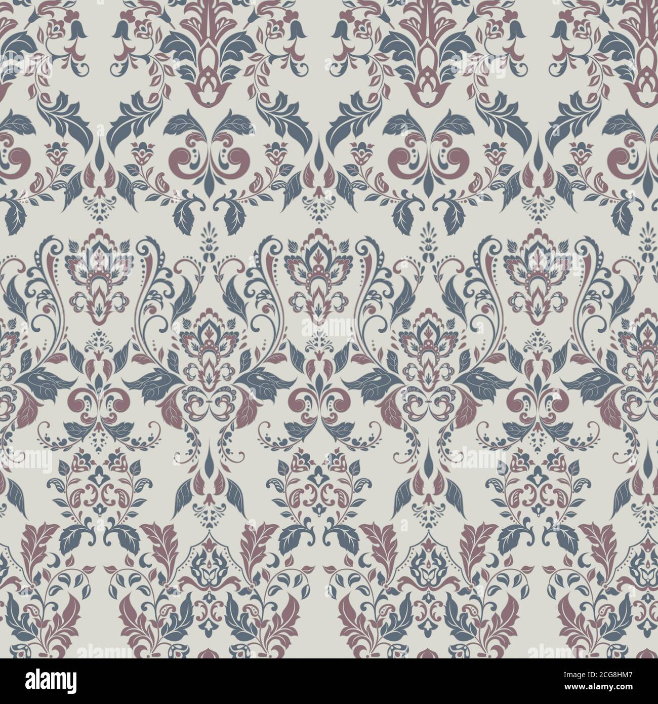 Seamless vintage vector background. Vector floral wallpaper baroque ...