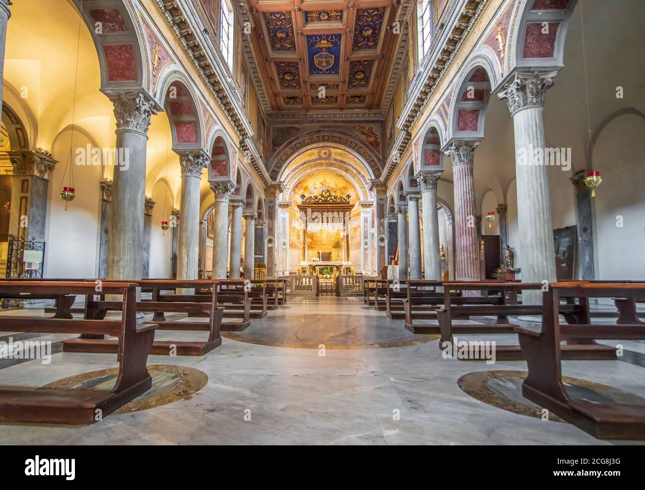 Saint displays cross hi-res stock photography and images - Alamy