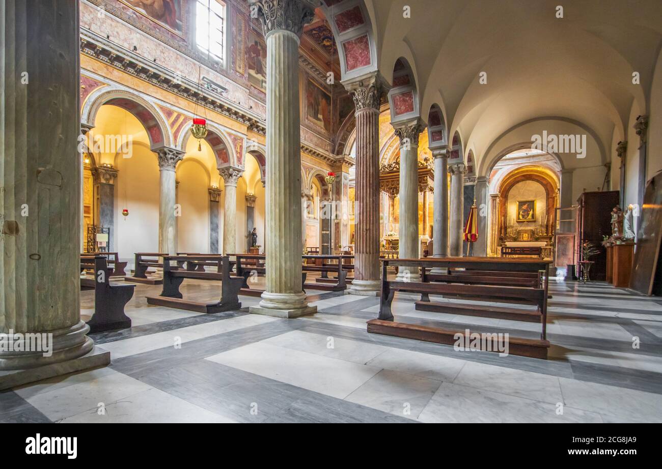 Saint displays cross hi-res stock photography and images - Alamy