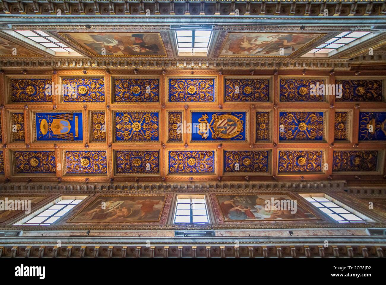 Saint displays cross hi-res stock photography and images - Alamy