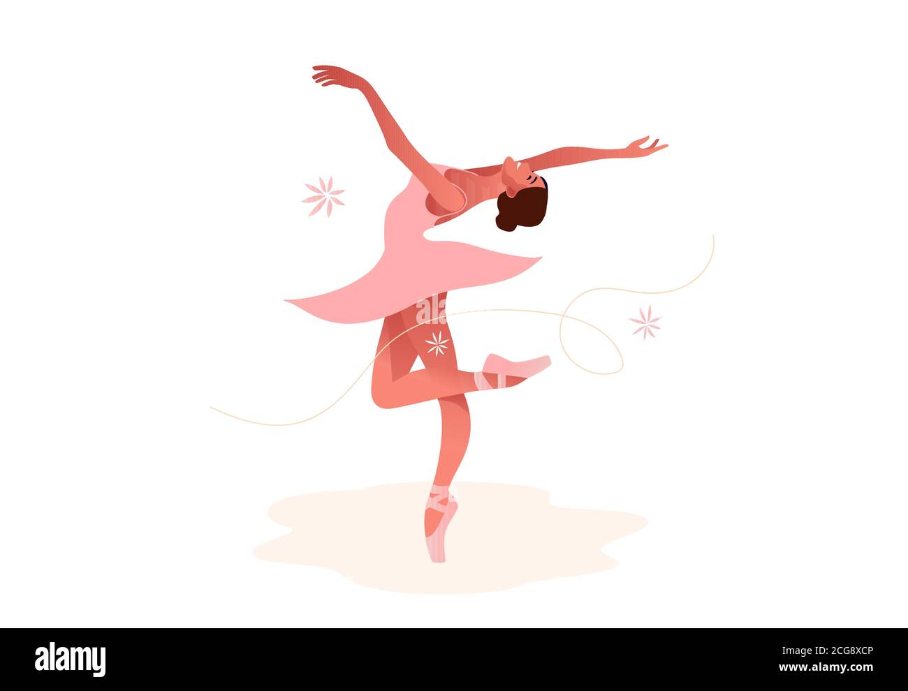 Beauty of classic ballet flat vector set Stock Vector Image & Art - Alamy