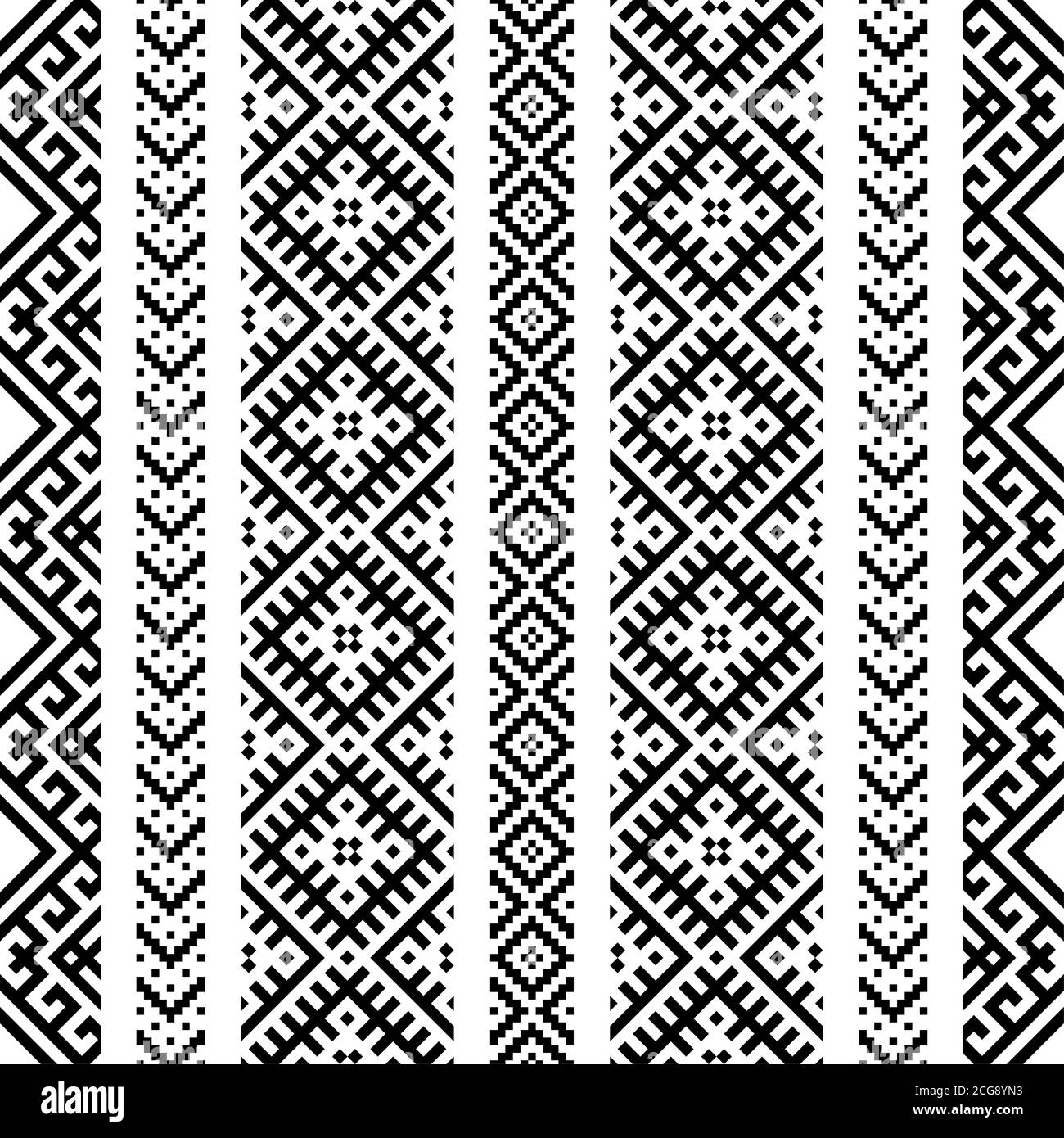 Traditional Aztec motif ethnic pattern texture background design vector ...