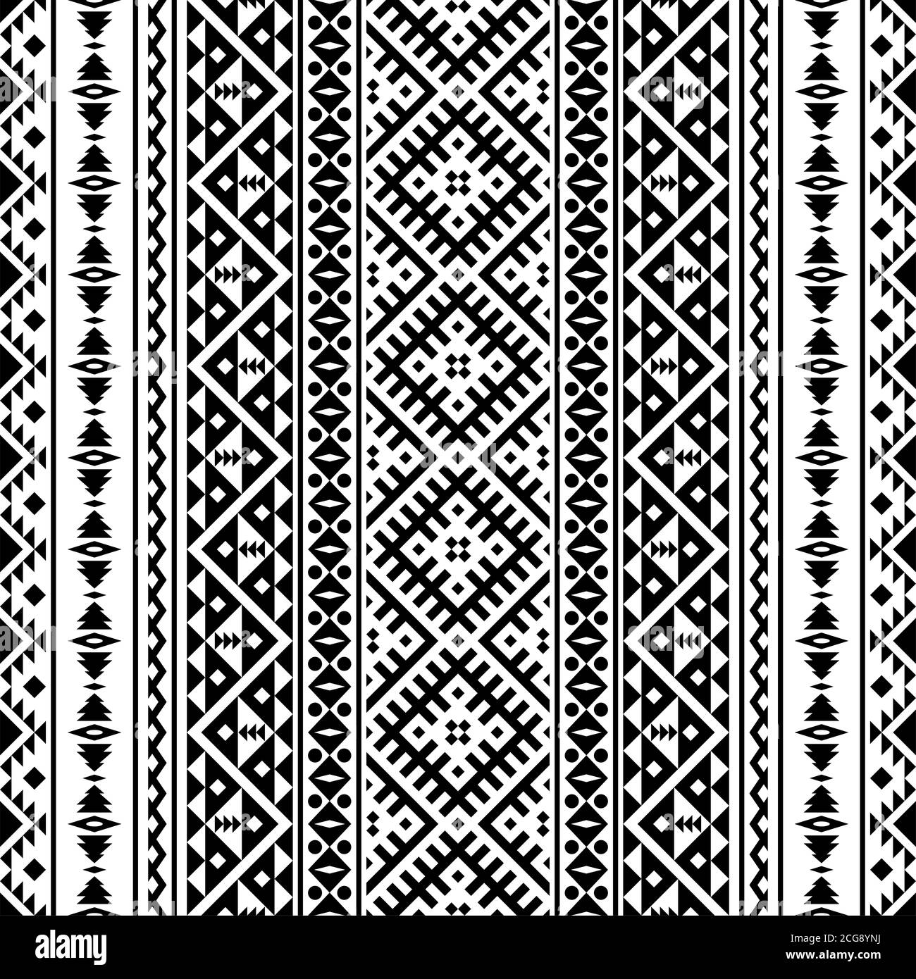 Traditional Aztec motif ethnic pattern texture background design vector ...
