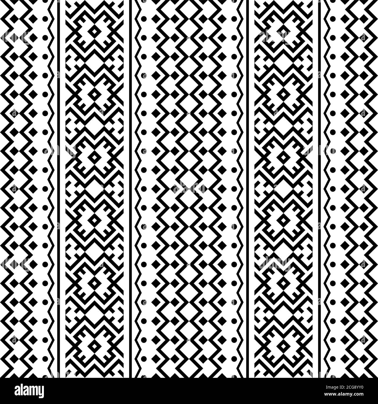 Traditional Aztec motif ethnic pattern texture background design vector ...