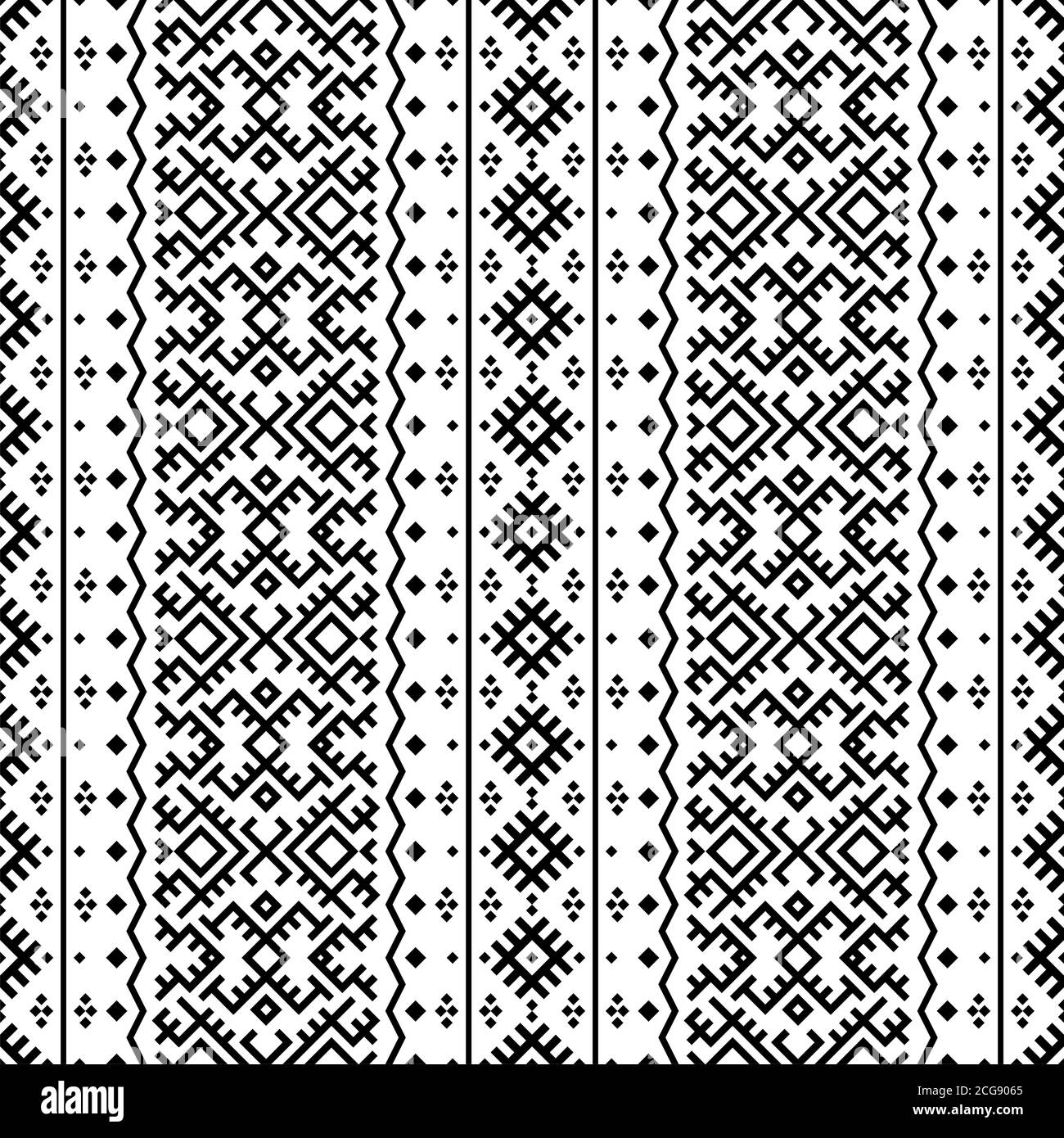 Arabic pattern seamless background Black and White Stock Photos ...