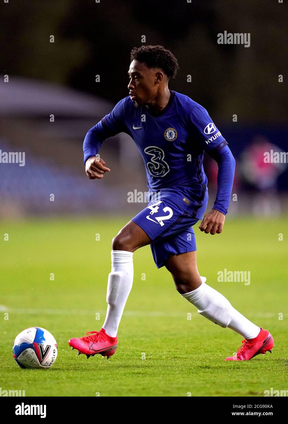 Chelsea's Juan Castillo during the EFL Trophy Southern Group D match at ...