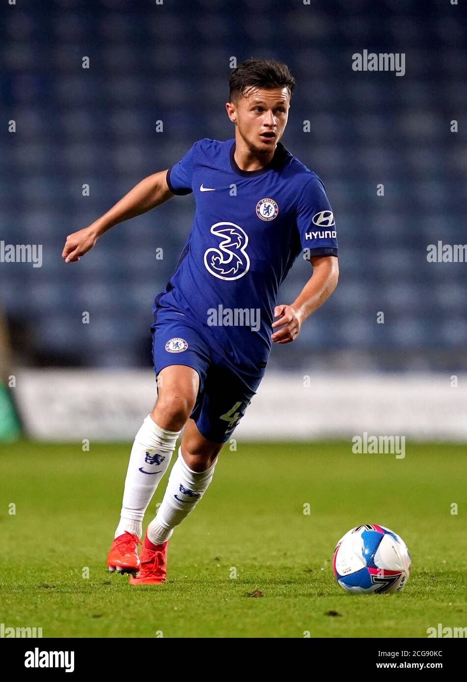 Chelsea's George McEachran during the EFL Trophy Southern Group D match ...