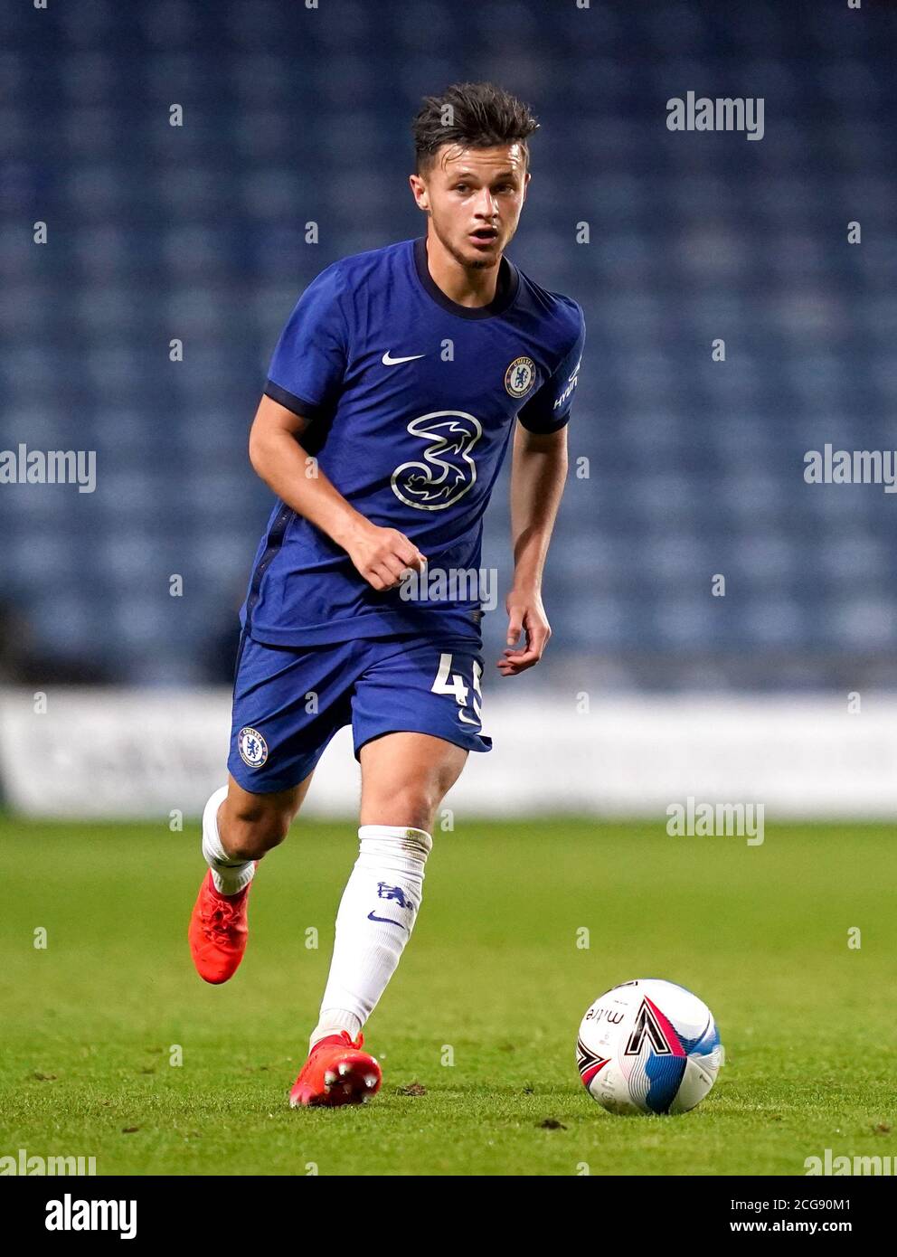 Chelsea's George McEachran during the EFL Trophy Southern Group D match ...
