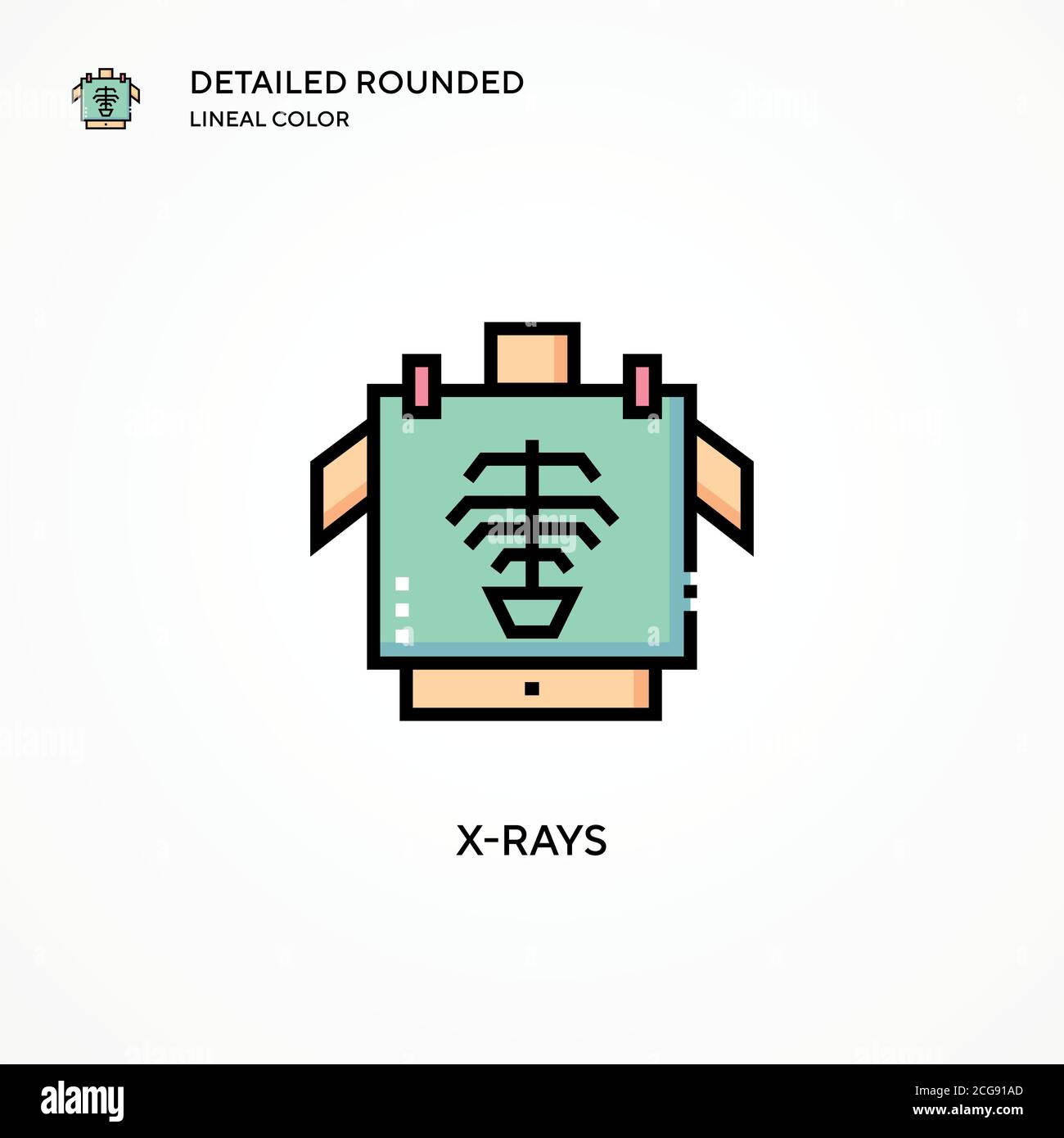 Skeleton pain x rays skull Stock Vector Images - Alamy