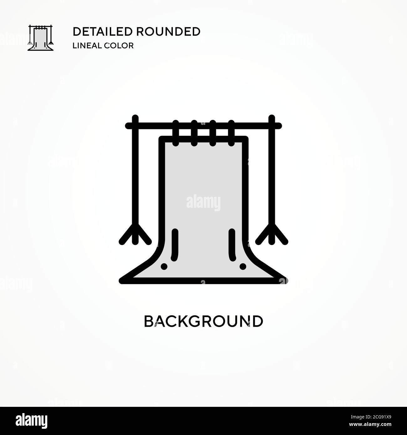 Background vector icon. Modern vector illustration concepts. Easy to ...