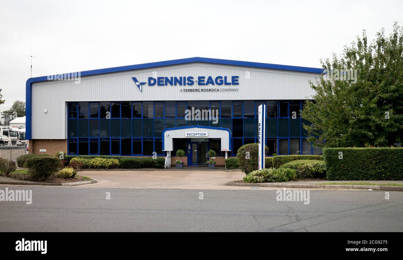 Dennis-Eagle factory, Heathcote Industrial Estate, Warwick ...