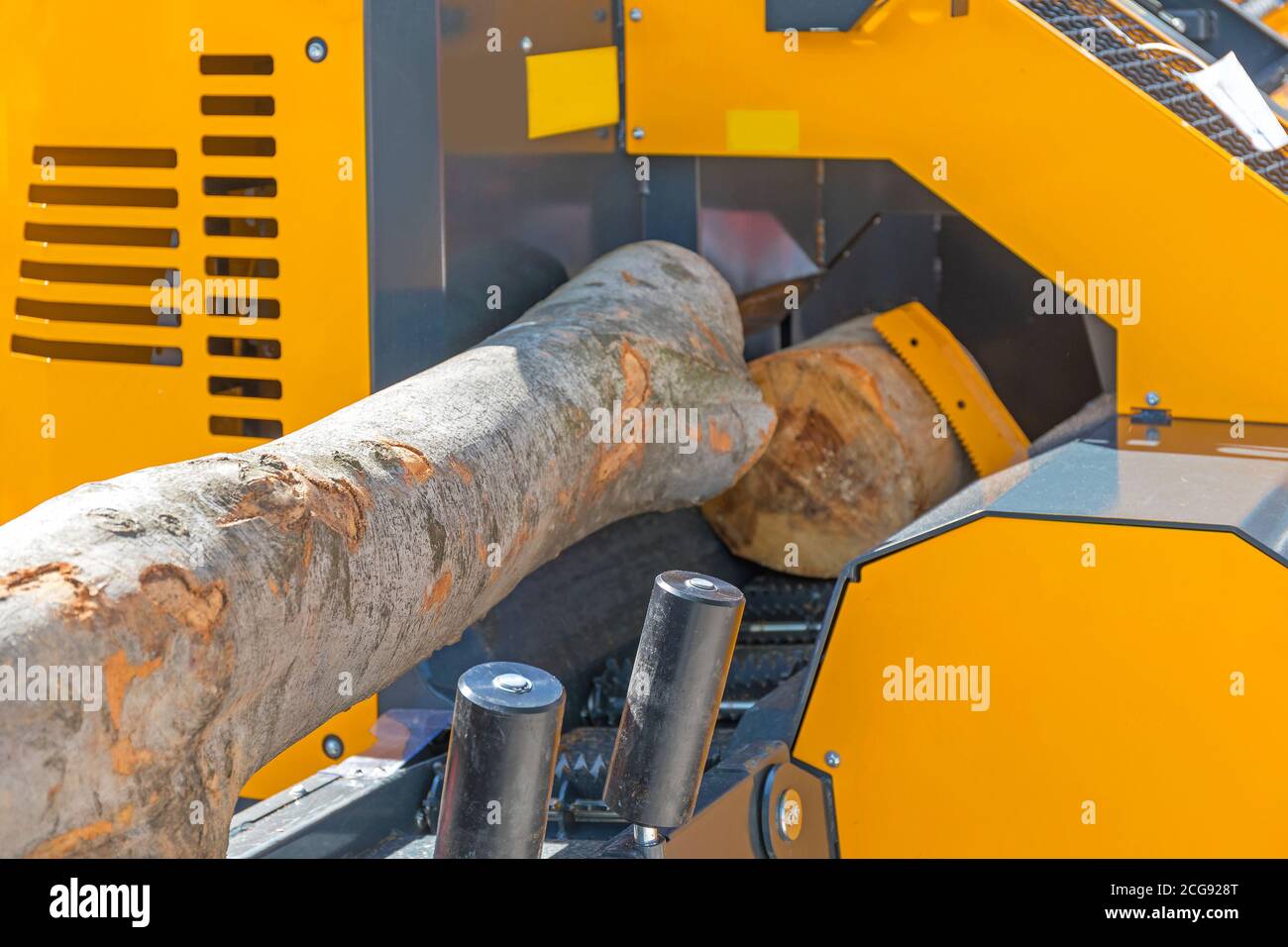 Firewood processor hi-res stock photography and images - Alamy