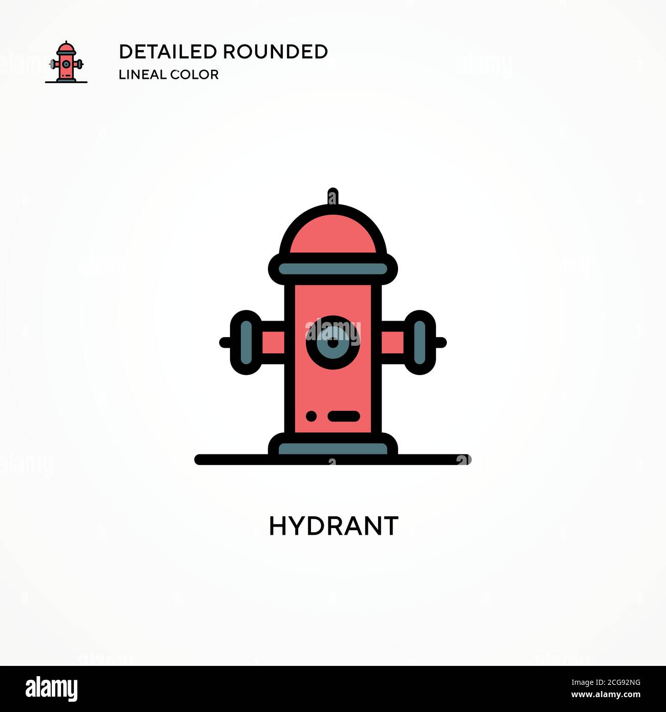 Yellow fire hydrant sign Cut Out Stock Images & Pictures - Alamy