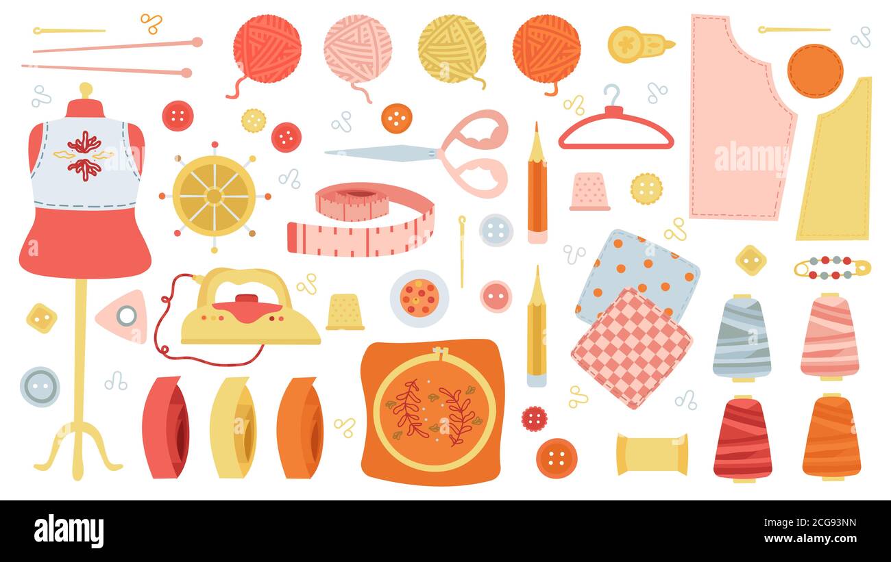 Sewing needle cartoon hi-res stock photography and images - Alamy