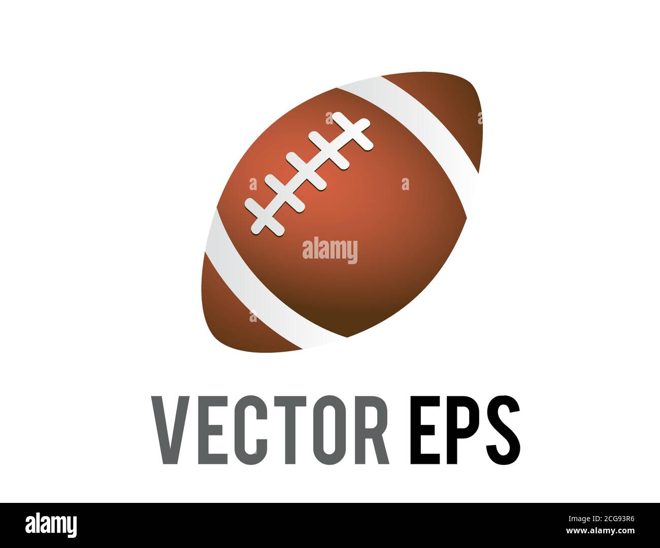 Football isolated vector vectors hi-res stock photography and images ...