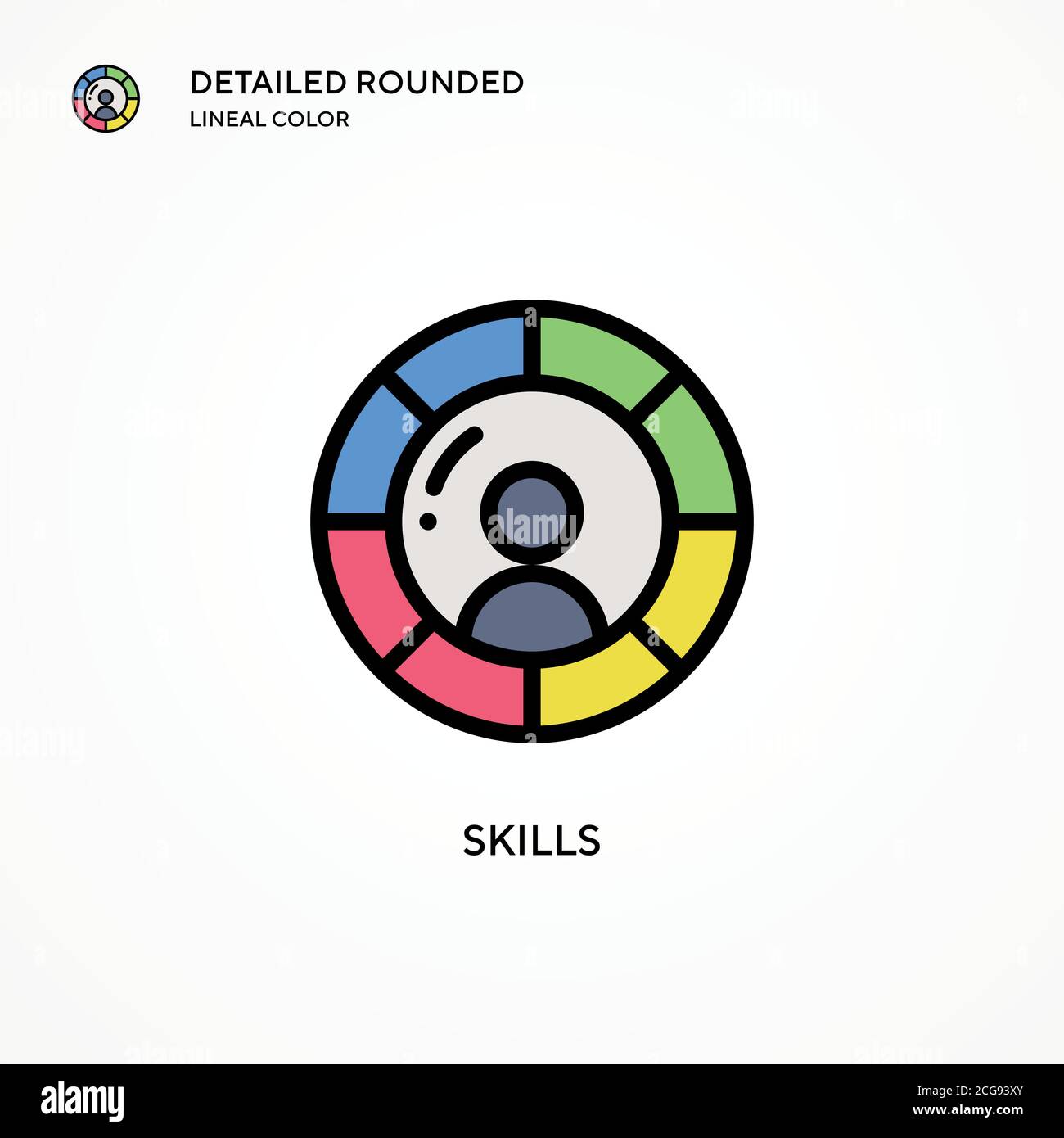 Skills vector icon. Modern vector illustration concepts. Easy to edit ...