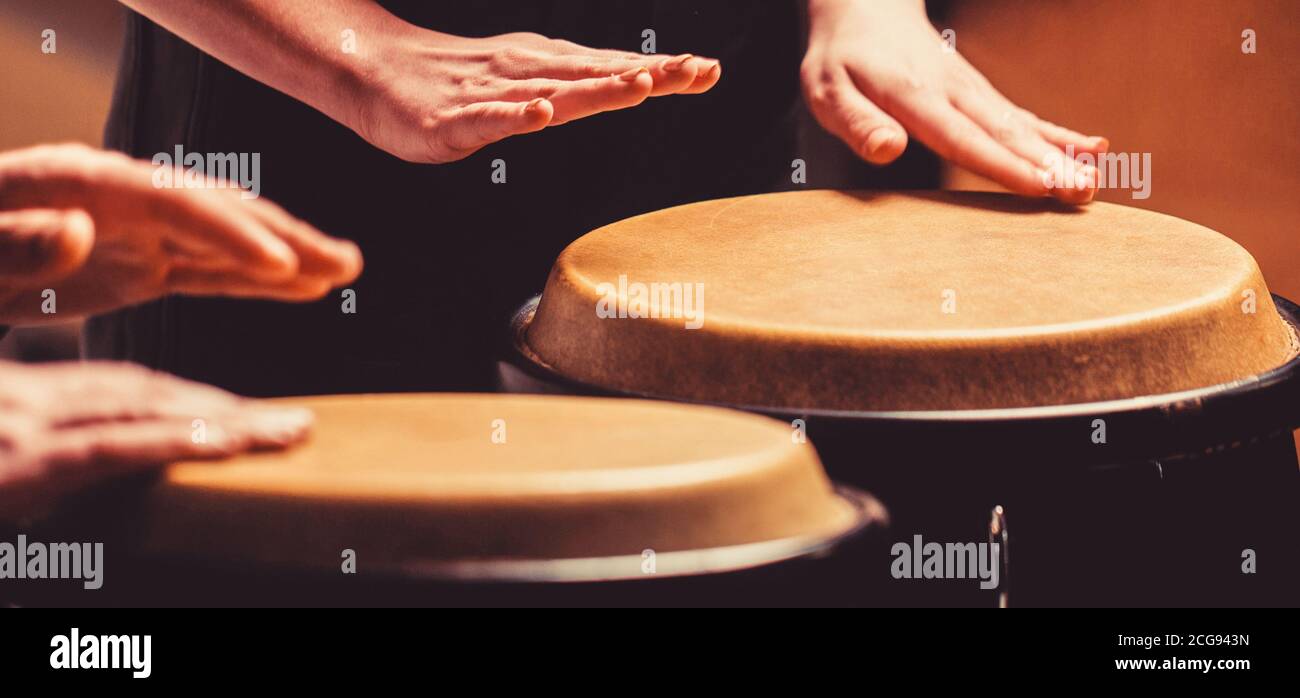 Playing Bongos High Resolution Stock Photography and Images - Alamy