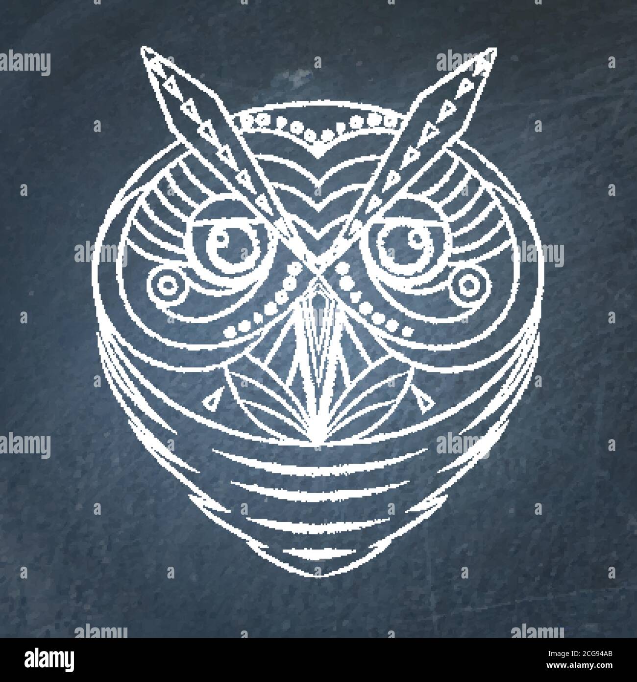 Geometric owl hi-res stock photography and images - Alamy