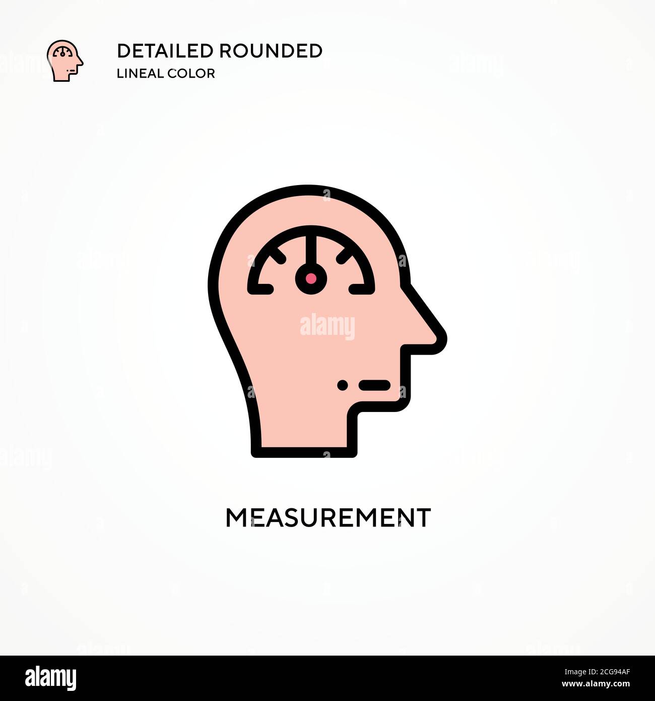 Measurement vector icon. Modern vector illustration concepts. Easy to ...