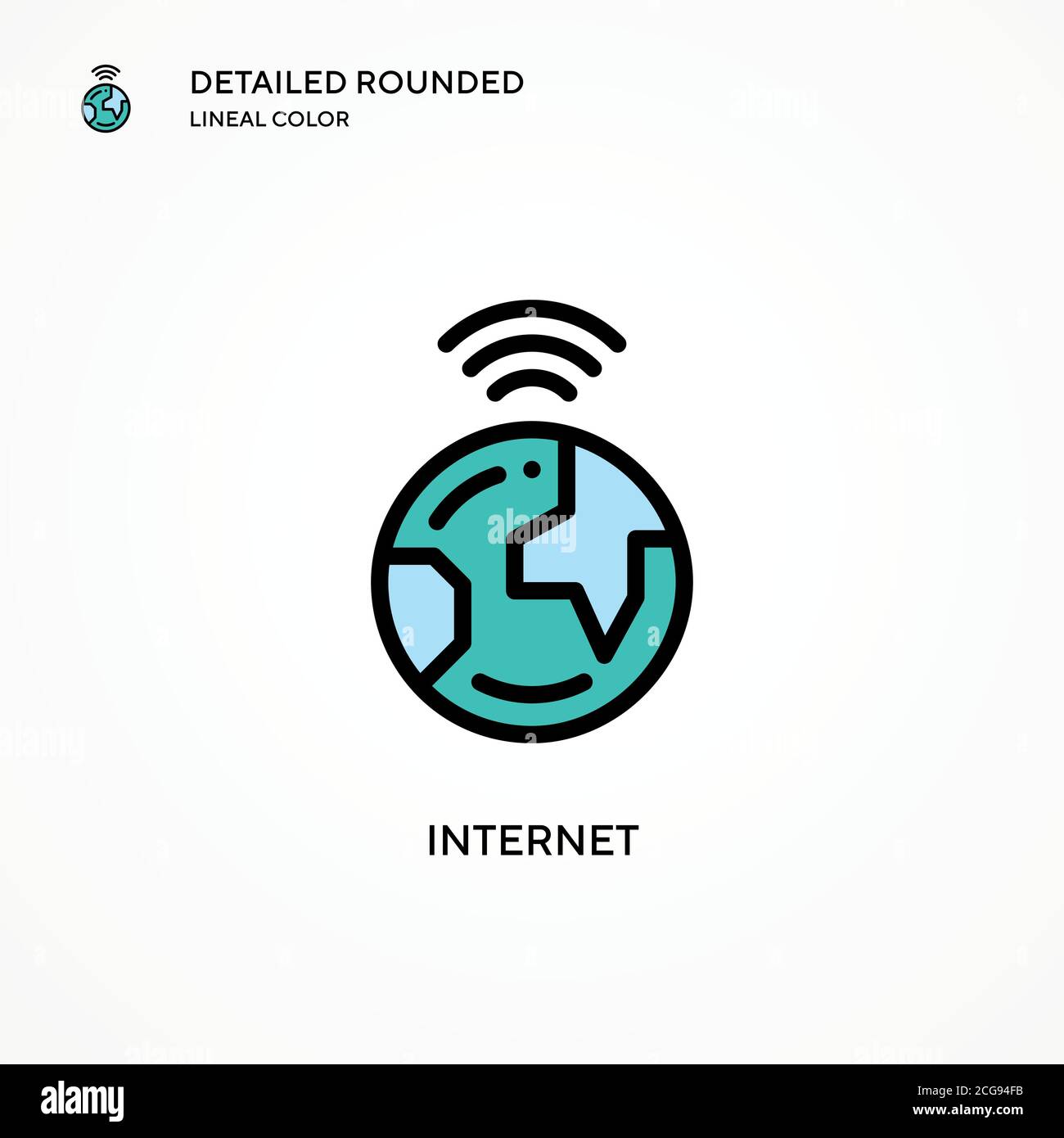 Internet vector icon. Modern vector illustration concepts. Easy to edit ...