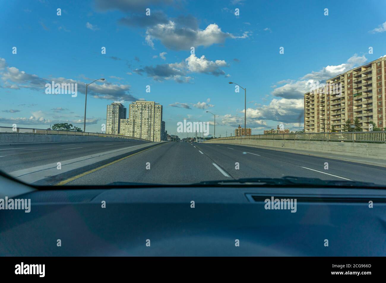 Car windscreen view traffic hi-res stock photography and images - Alamy