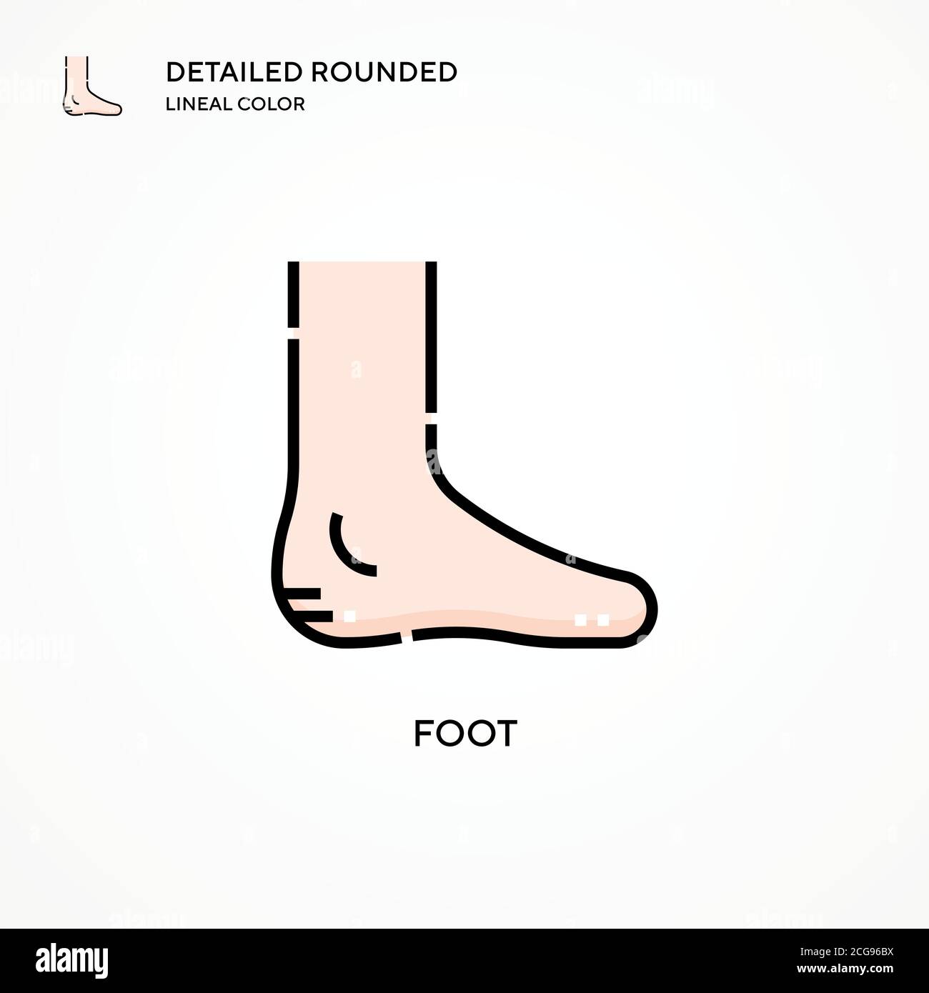 Covid 19 warning trail sign Stock Vector Images - Alamy