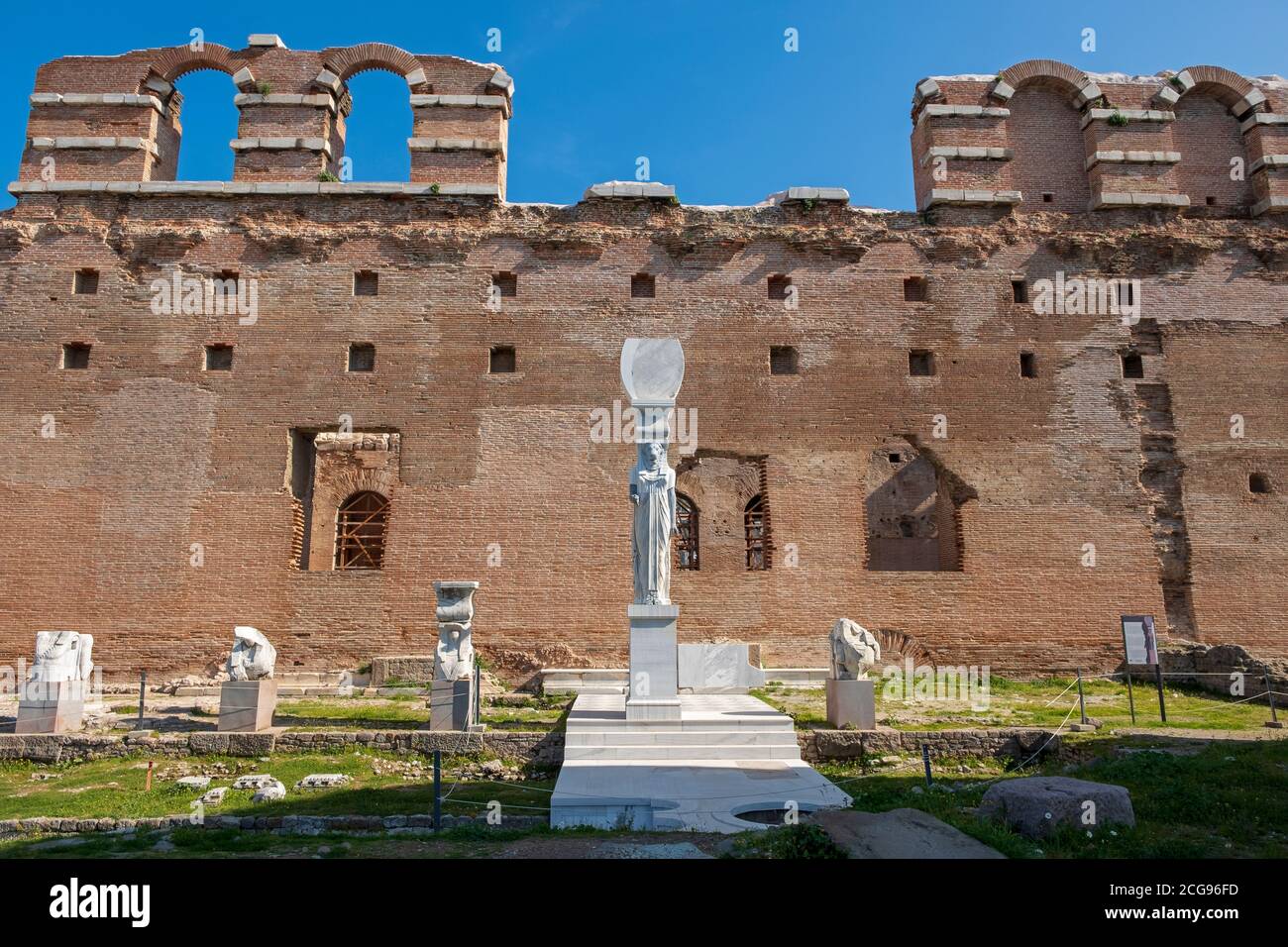 Red Basilica is a monumental ruined temple in the ancient city of ...