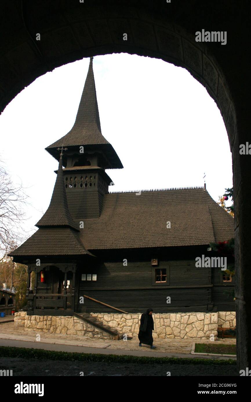 Techirghiol Orthodox Monastery, Constanta County, Romania. Exterior ...