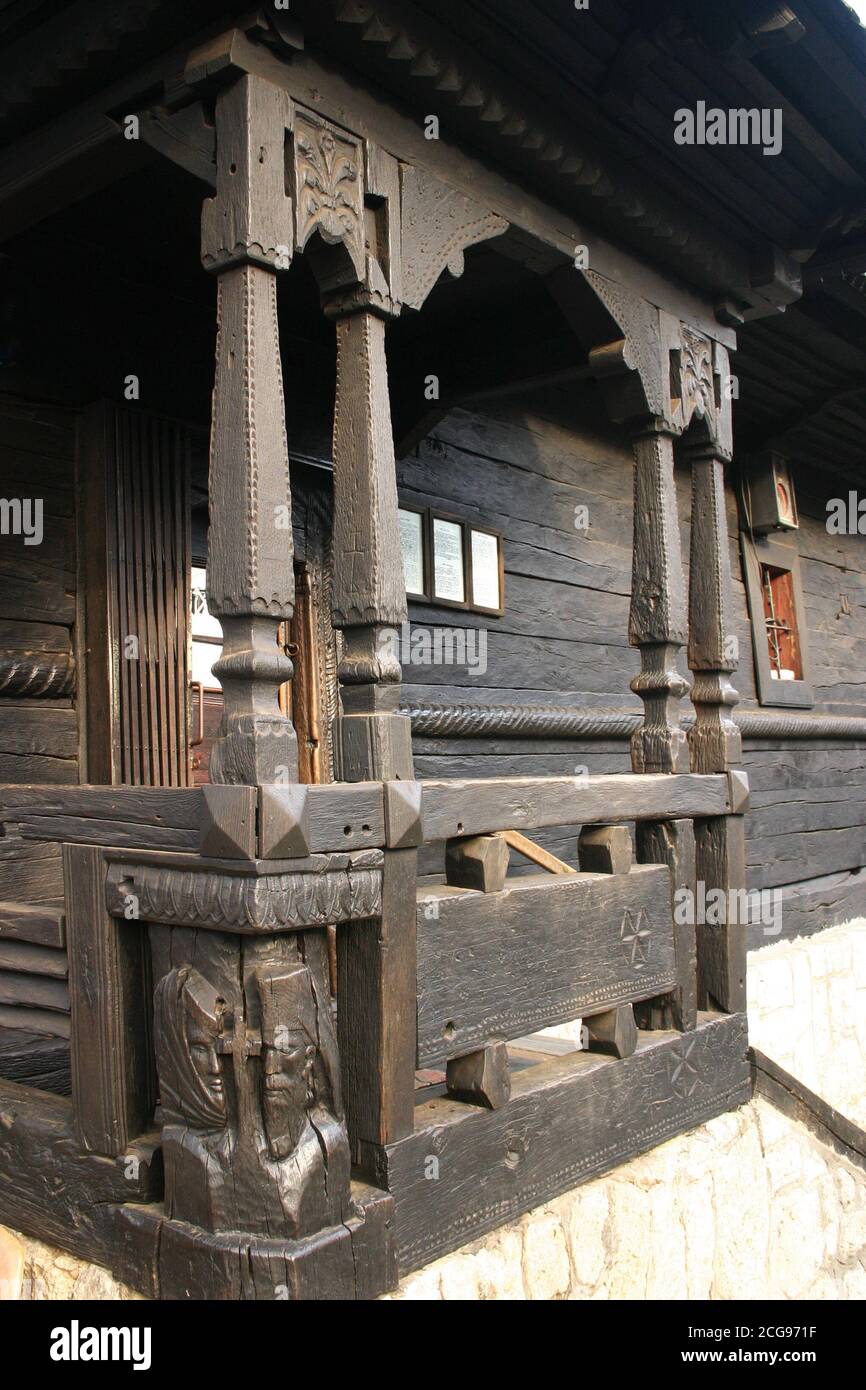 Techirghiol Orthodox Monastery, Constanta County, Romania. Sculpted ...