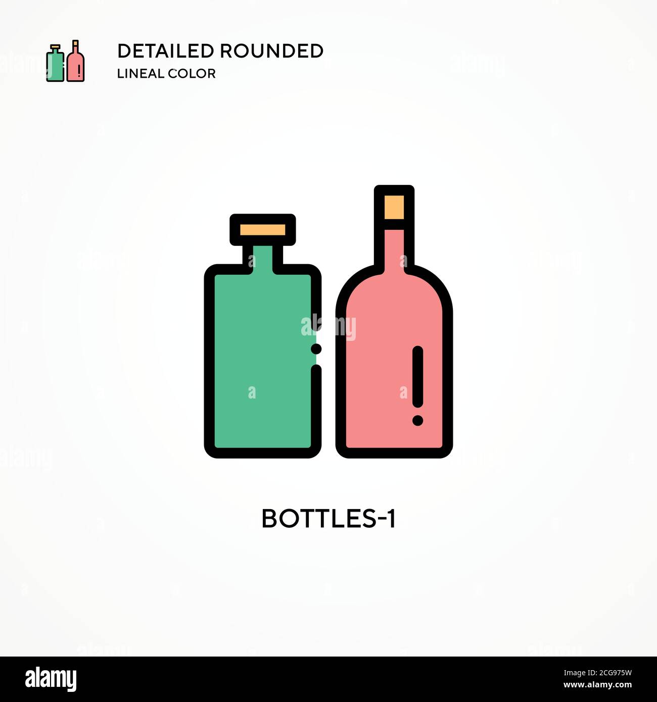 1 liter bottles Stock Vector Images - Alamy