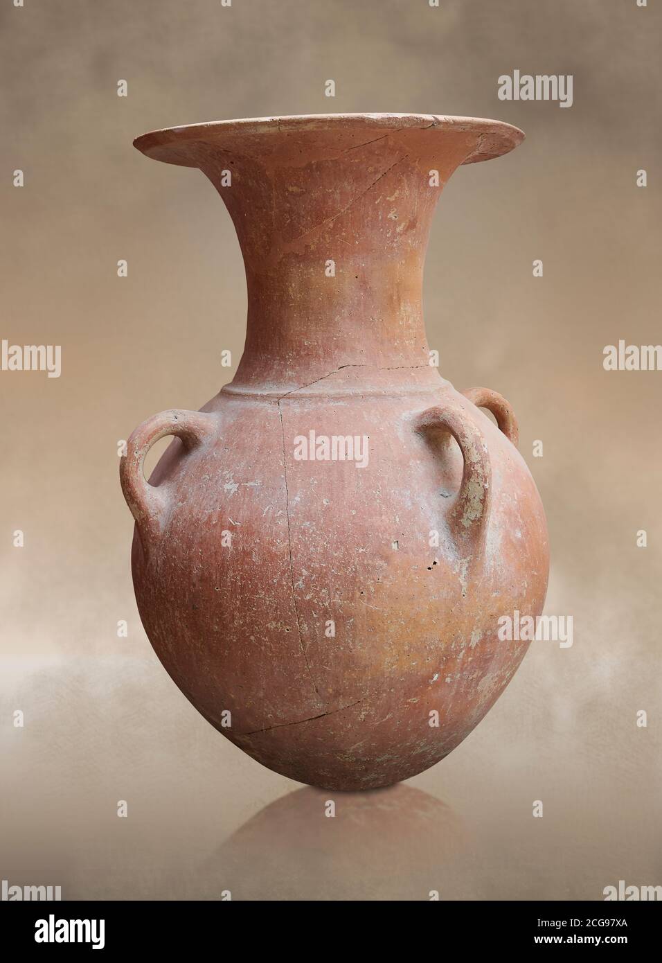 Hittite pottery vase from Hittite capital Hattusa, Hittite Middle ...