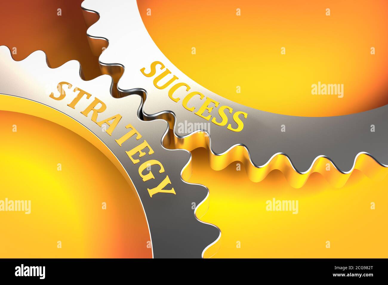 Business Concept: Strategy Success. A good strategy leads to success ...