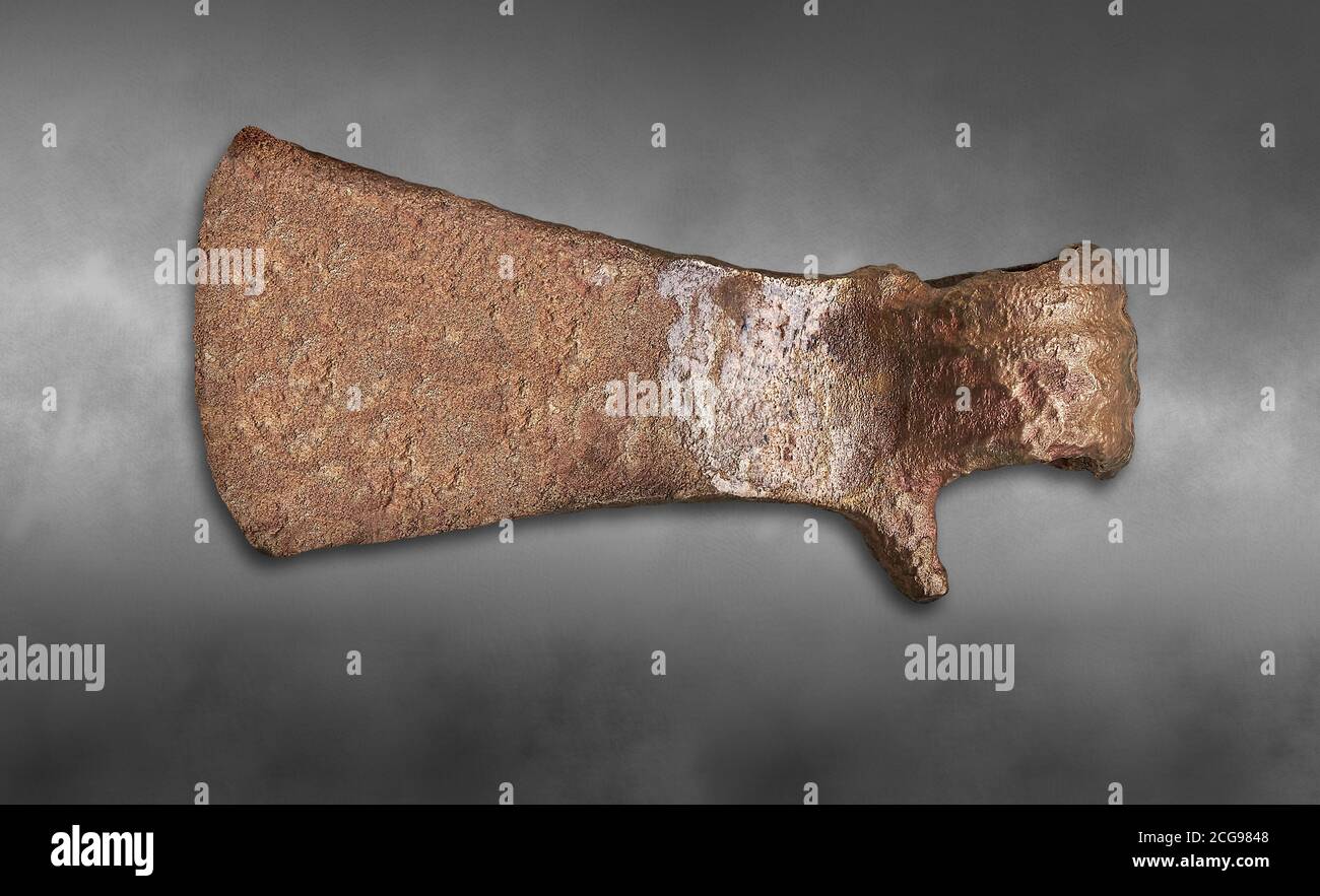Hittite shaft hole axe from the Hittite capital Hattusa, Hittite New ...