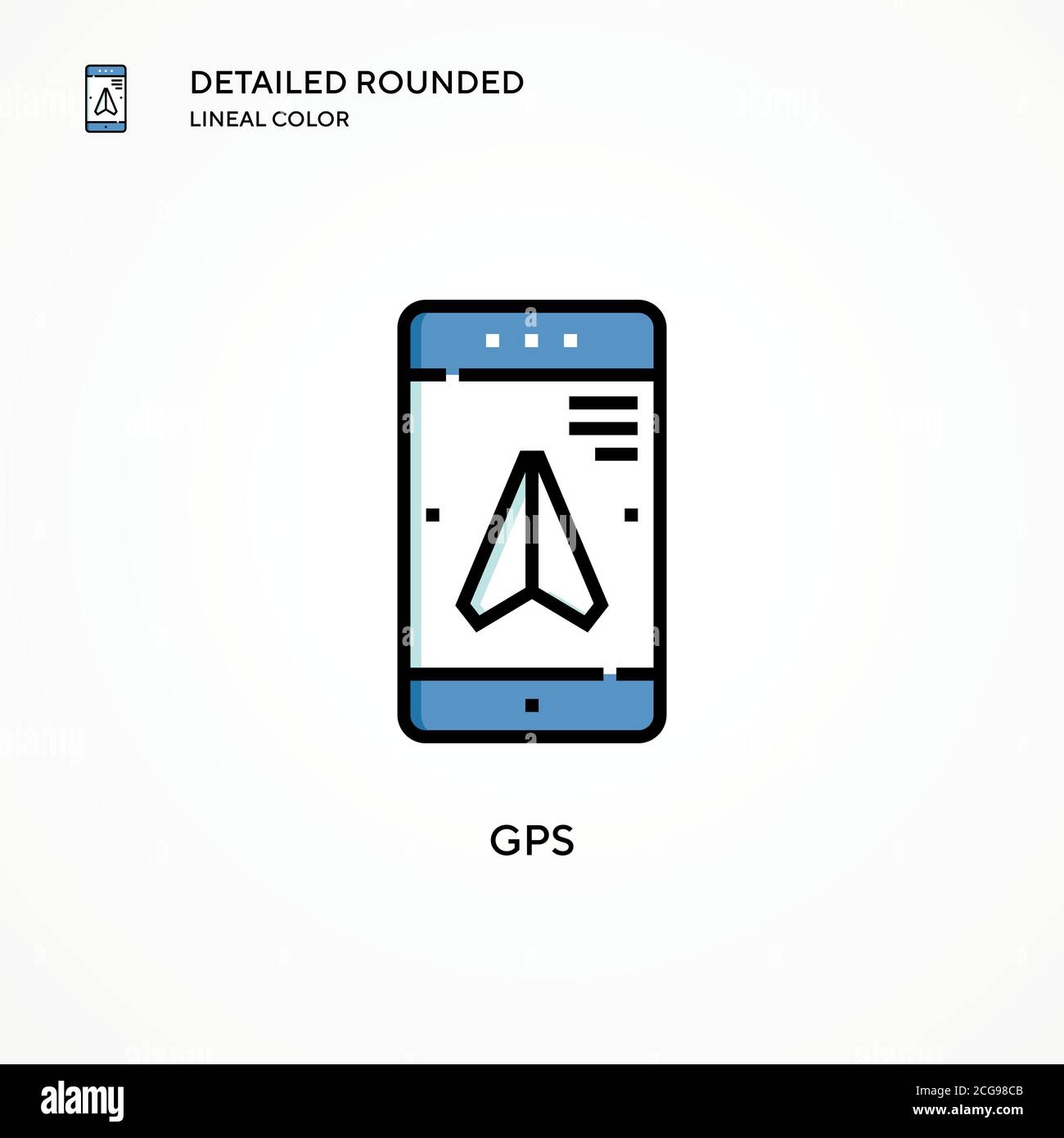 Edit gps map location Cut Out Stock Images & Pictures - Alamy