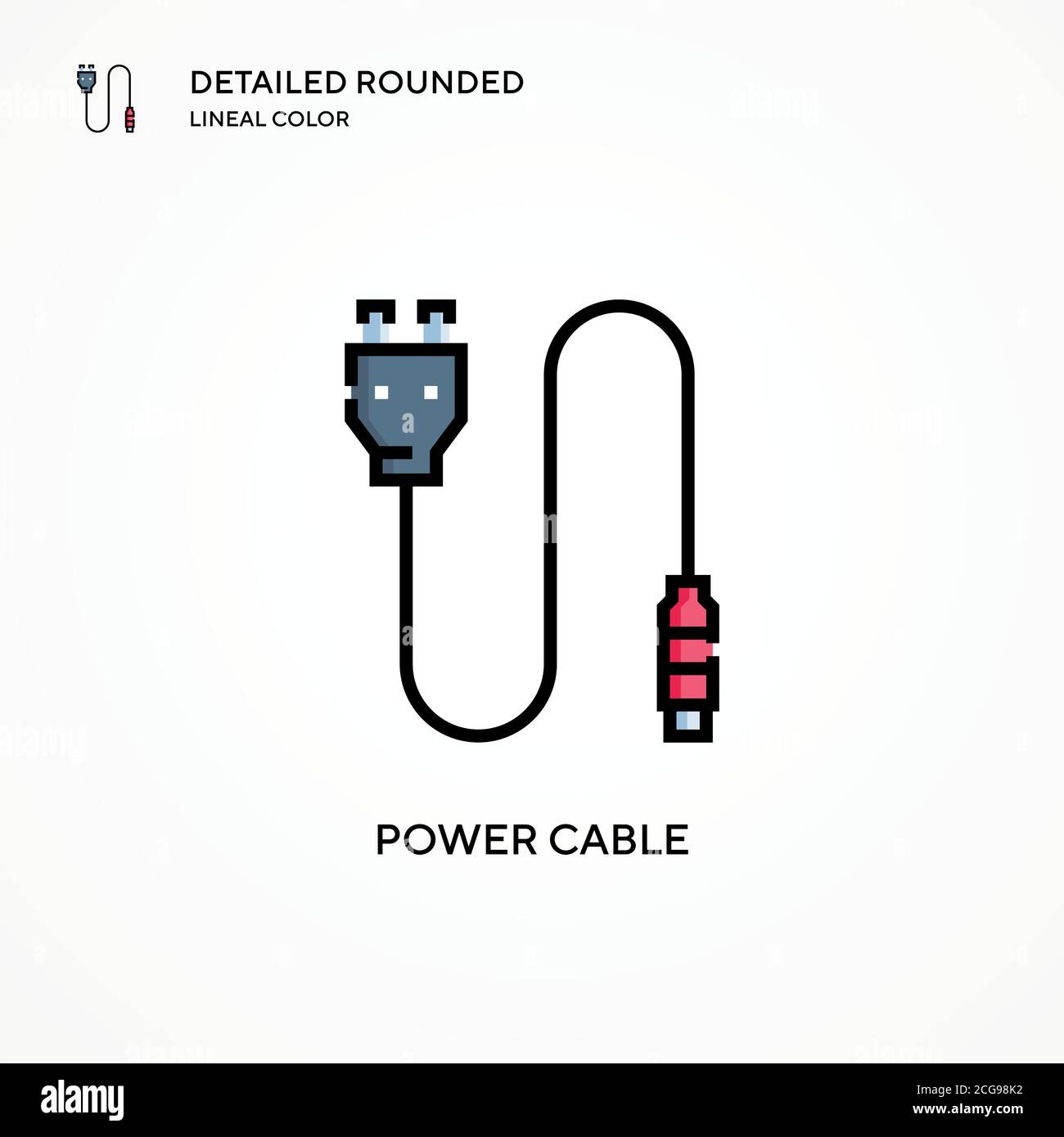 Pylon closeup Stock Vector Images - Alamy