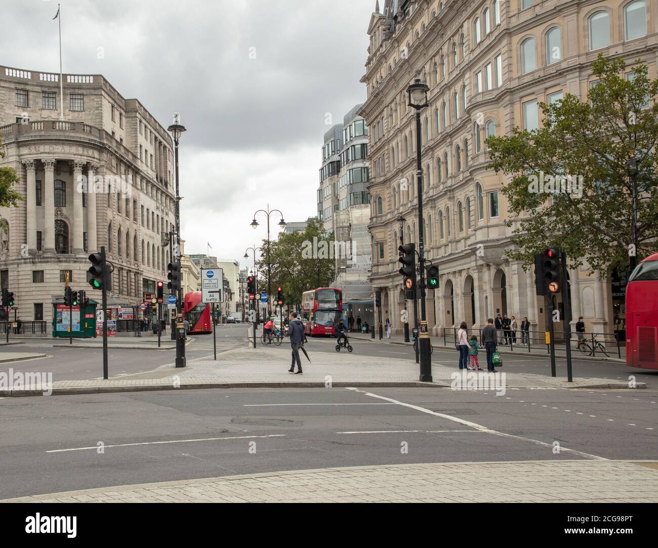 Strand is one of the roads leading from Trafalgar Square to other parts ...