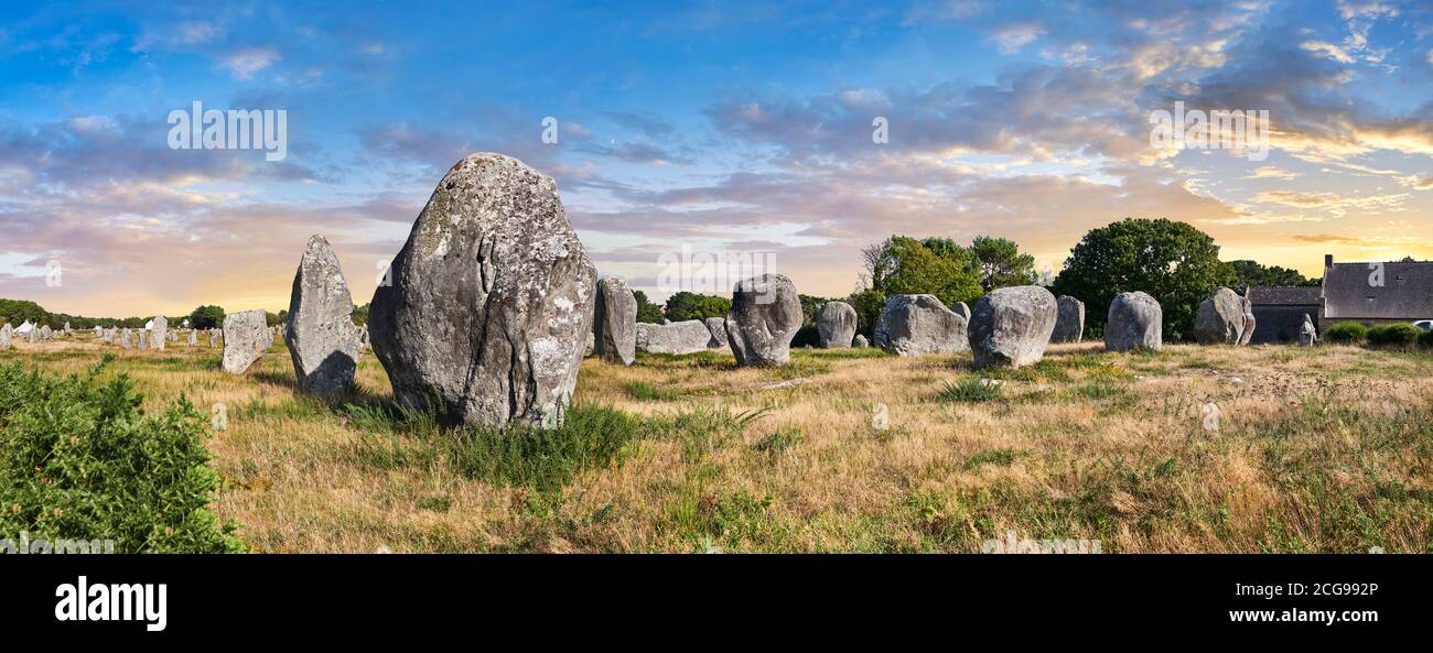 Carnac stones hi-res stock photography and images - Alamy
