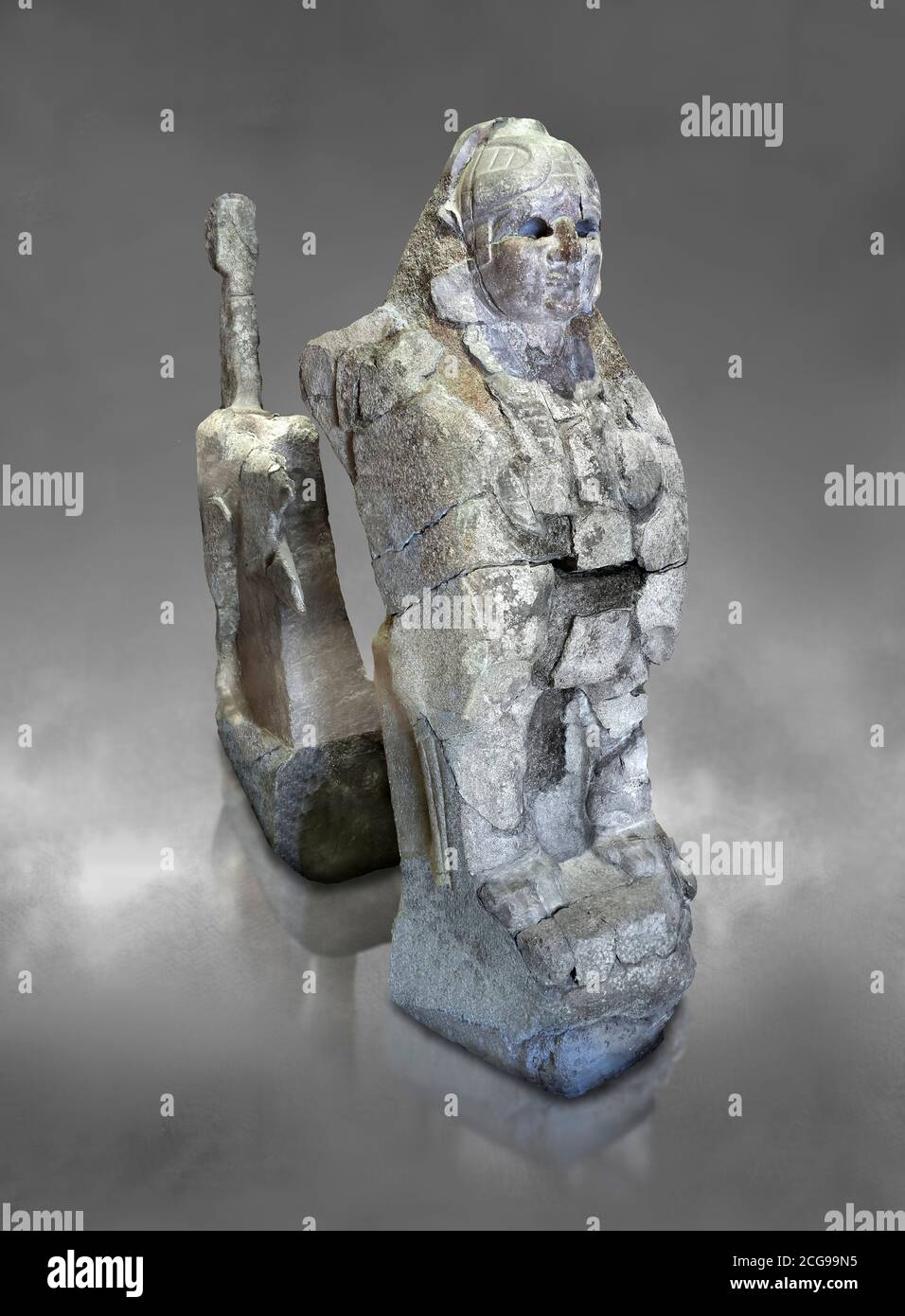 Hittite sphinx sculpture of one of the 4 sphinx's from the Sphinx gate ...