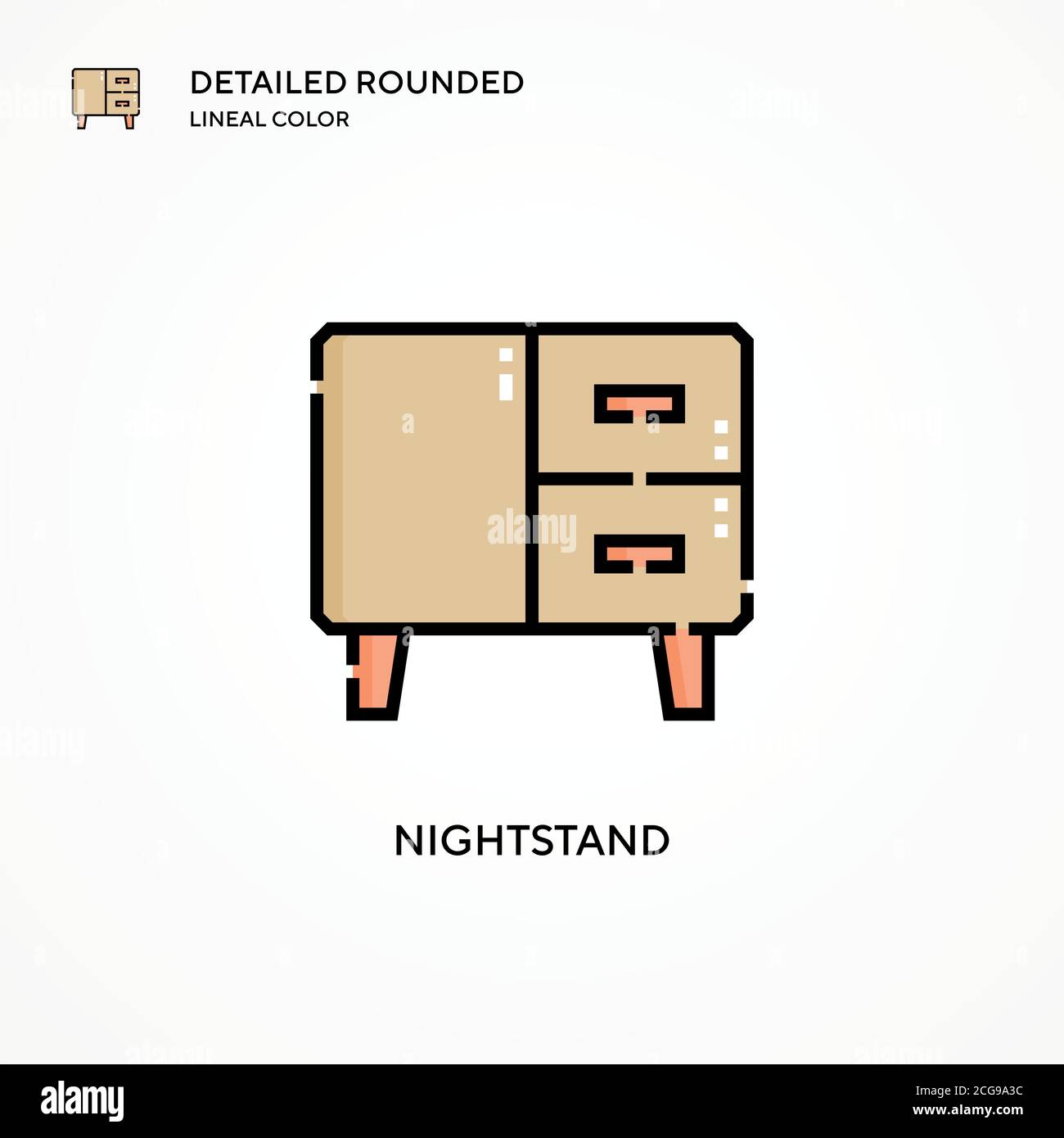 Nightstand Vector Vectors High Resolution Stock Photography and Images ...