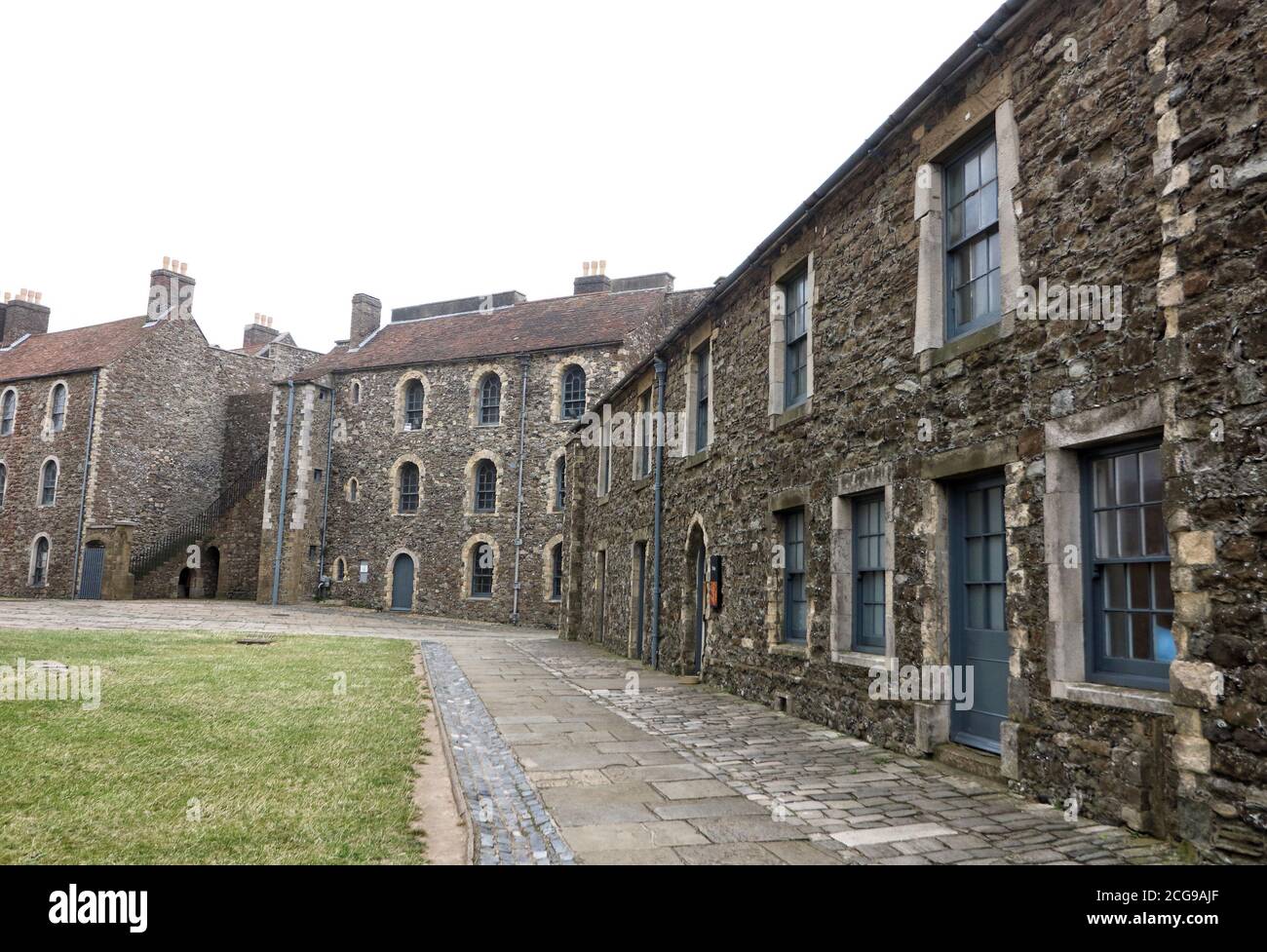 Dover. Kent. Dover Castle is a medieval castle in Dover, Kent. It was ...