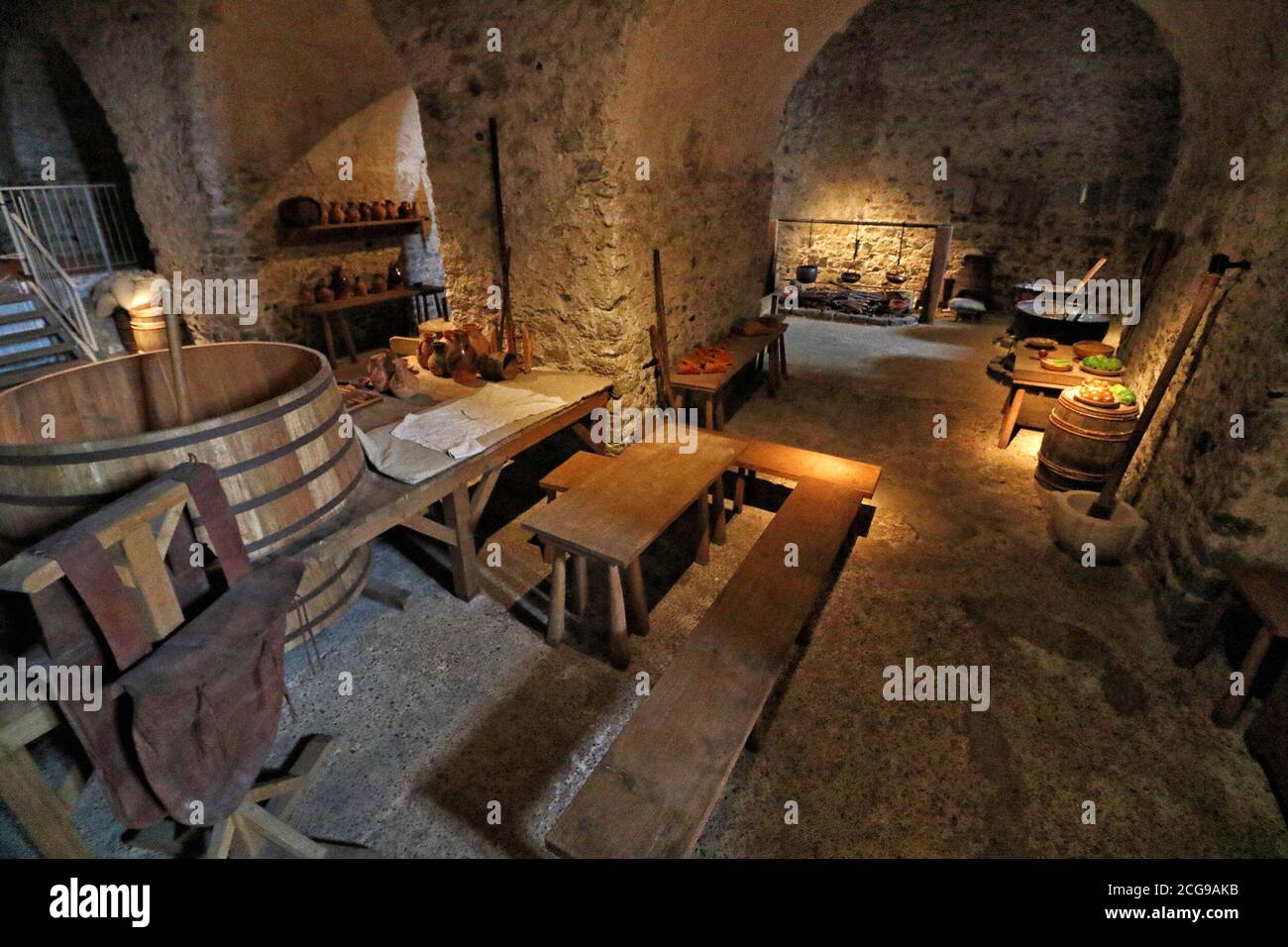 Dover. Kent. Dover Castle is a medieval castle in Dover, Kent. It was ...