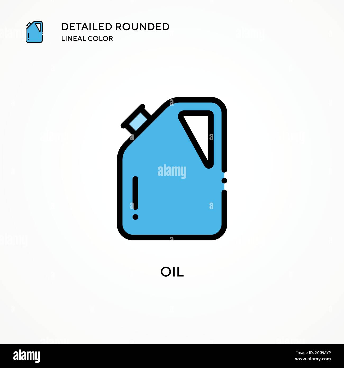 Oil vector icon. Modern vector illustration concepts. Easy to edit and ...