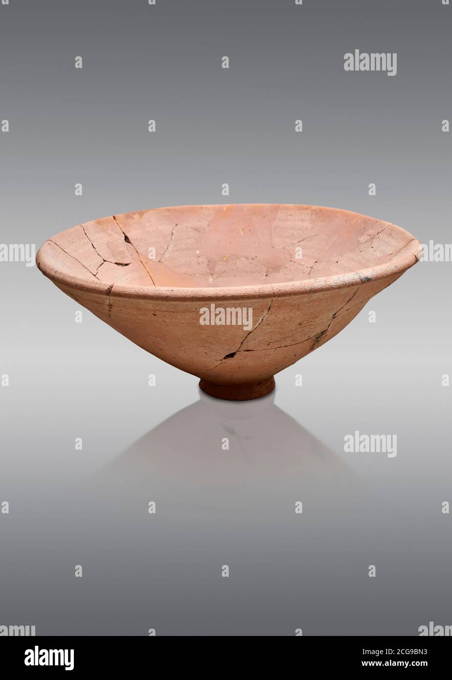 Hittite pottery bowl from the Hittite capital Hattusa, Hittite New ...