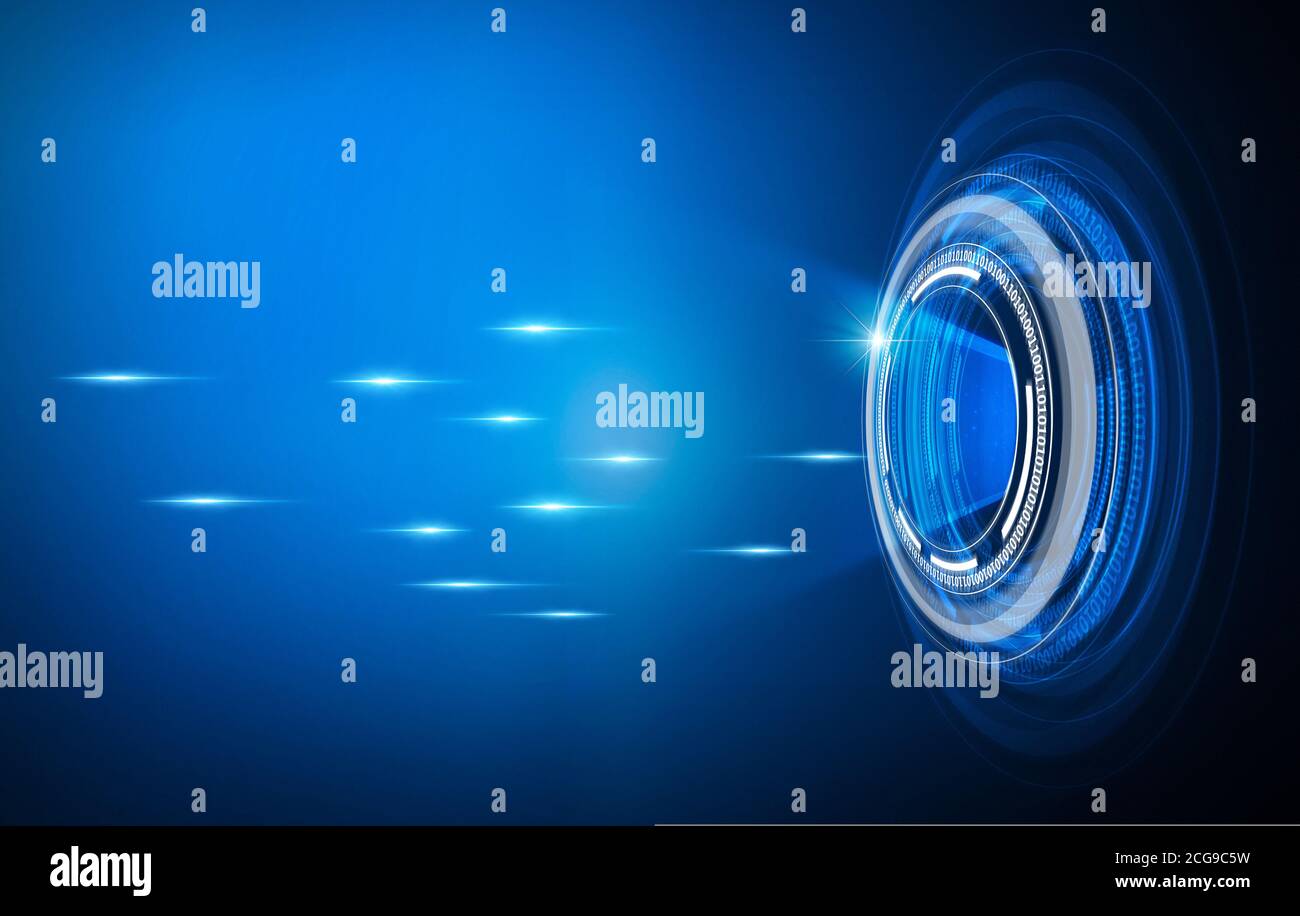 Abstract computer graphics circle hi-res stock photography and images ...