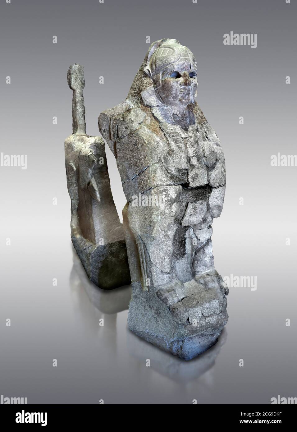 Hittite sphinx sculpture of one of the 4 sphinx's from the Sphinx gate ...