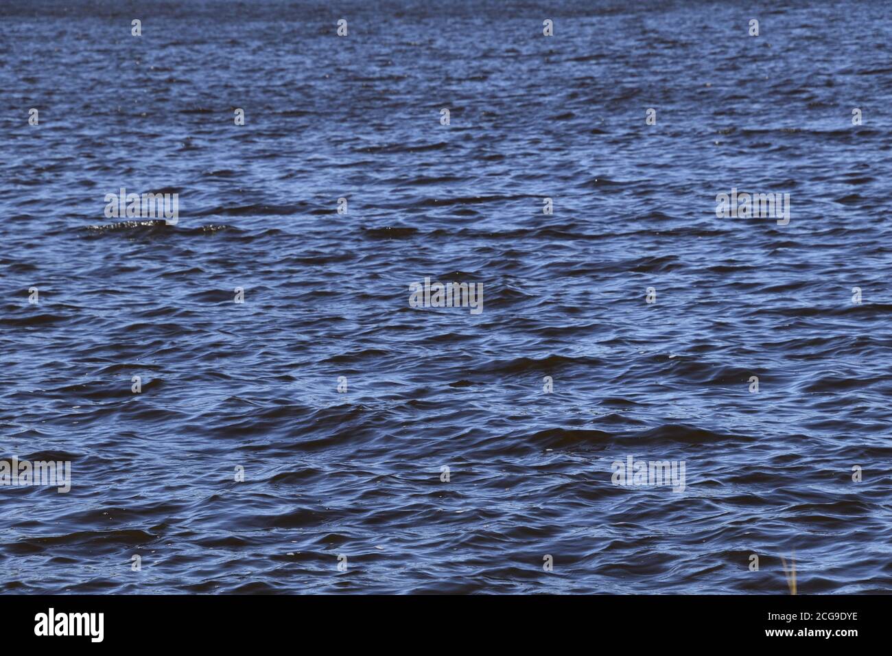 Cold river water with soft waves up close Stock Photo - Alamy