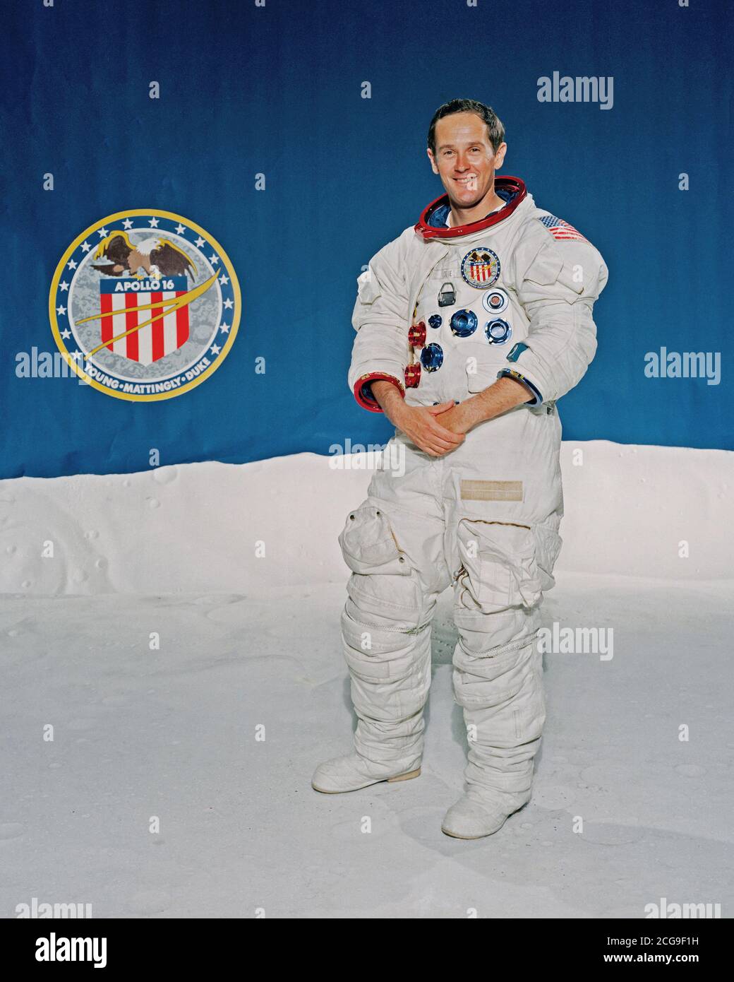 (January 1972) --- Astronaut Charles M. Duke Jr Stock Photo - Alamy